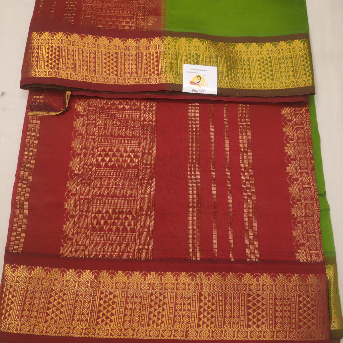 Semi Silk cotton Madisar – 9yardz